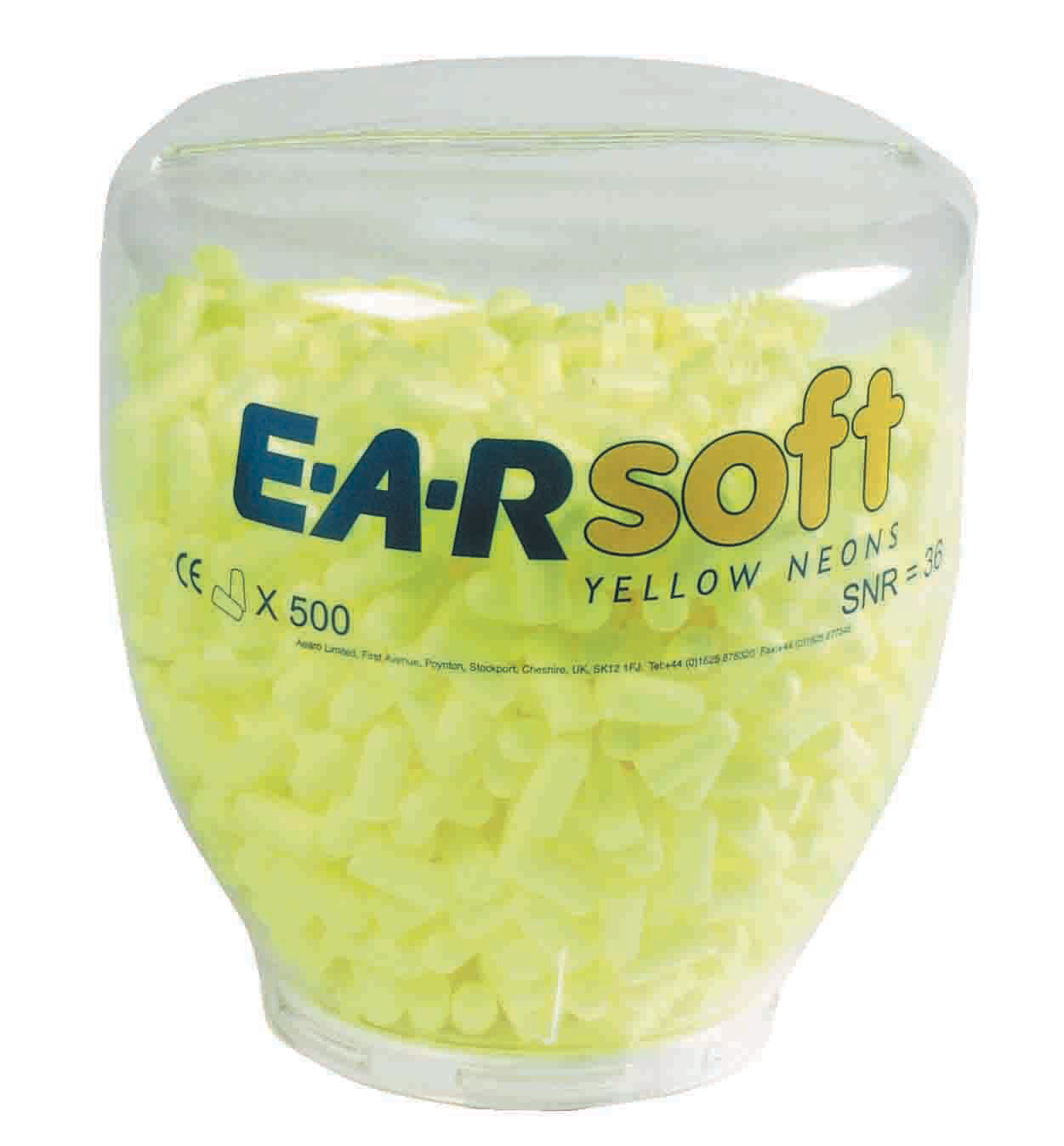 Zásobník EAR SOFT NEON (500 ks) | Pracovné oblečenie, obuv a ochranné ...
