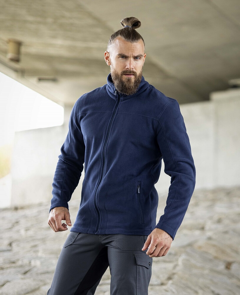 Mikina fleece ARDON®JOFLEX tmavě modrá | Pracovní oblečení, obuv a ...