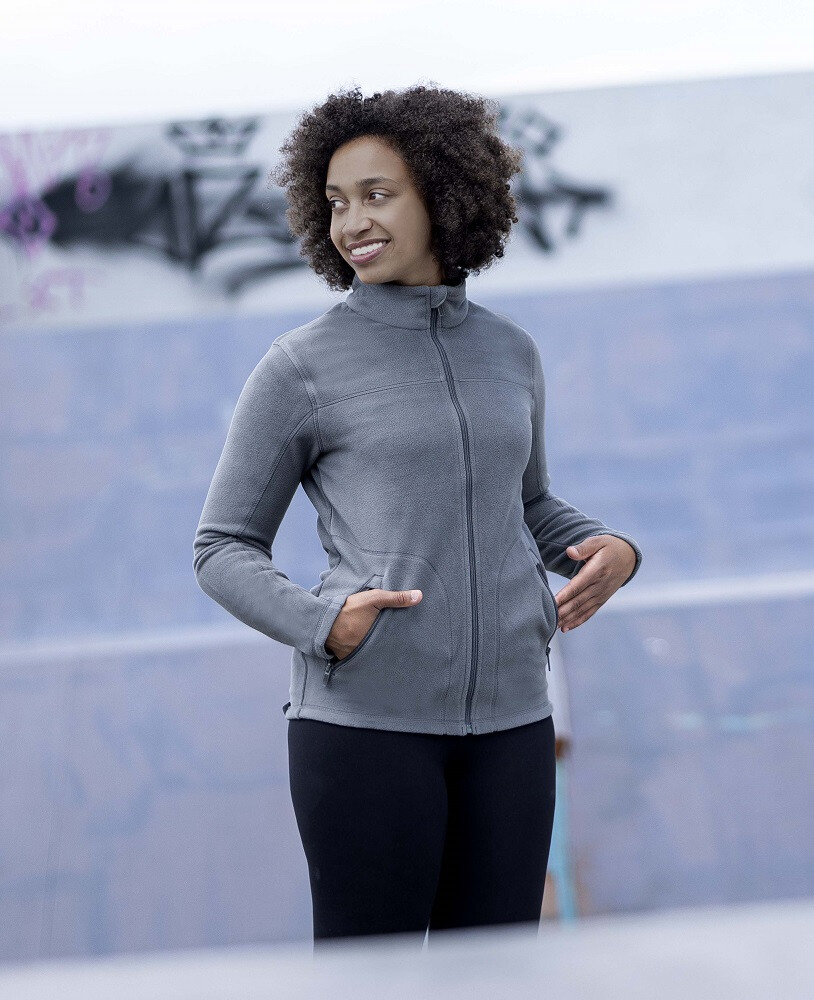 Damska bluza polarowa ARDON®JOFLEX szara | Odzież robocza, obuwie i ...